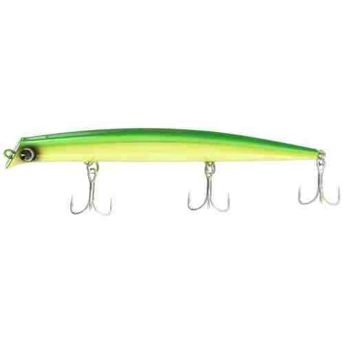 全長: 130mm重量: 13.5gタイプ: シンキング レンジ: 20~60cm アクション: ウォブンロール フック: ST-46#6 リング: オリジナル#3 カラー: #KS130T-013 メタルライムチャートメーカー品番: 50...