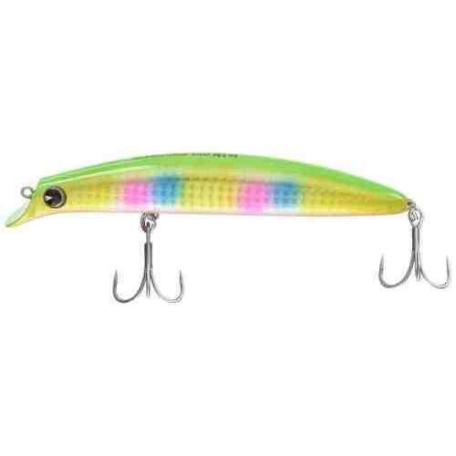 全長: 130mm重量: 25gタイプ: フローティングレンジ: 80~120cmアクション: ウォブンロールフック: #2リング: #4カラー: #GR130-103 玉彩 超大型#2フック×2仕様!パワーファイトに最適箱型ボディで安定し...