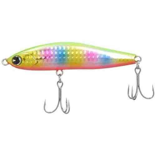 全長: 95mm重量: 25gタイプ: シンキングレンジ: 30~80cmアクション: スラロームフック: #3リング: #4カラー: #HT95-103 玉彩 強風に強いリップレス構造ショートピッチスラロームアクション対ランカー大型#3フ...