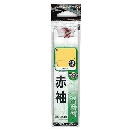 寒バエからモロコ釣り、マブナまで、ポピュラーな釣りによく使われています。 品名コード: 11001 号数: 5 ハリス: 0.8 入数: 7 カラー: 赤