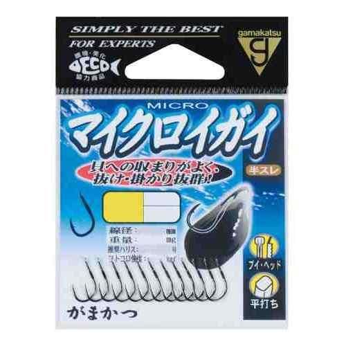小粒のイガイを付けやすい軽量鈎。 軸にオモリを打ちやすいフラットな部分を設けている。 様々な状況に対応可能。 コンパクト設計でフトコロ強度を確保。 良型チヌにも対応。 スペック 号数: 2 入数: 12
