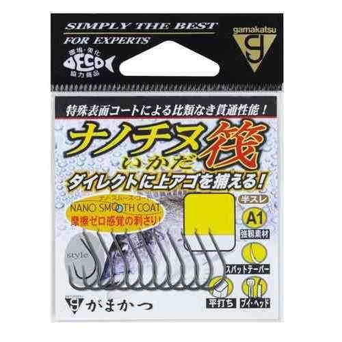 カセ・筏釣りに特化したチヌ鈎。高い貫通力と強度を兼ね備えた設計。 「あわせて掛けたい」を実現する超貫通力 ストレート鈎先が頑丈なチヌの唇を貫通 高強度素材「A1」を使用 抜群のフトコロ強度 浅場から深場まで対応するラインナップ 理想の感触を...