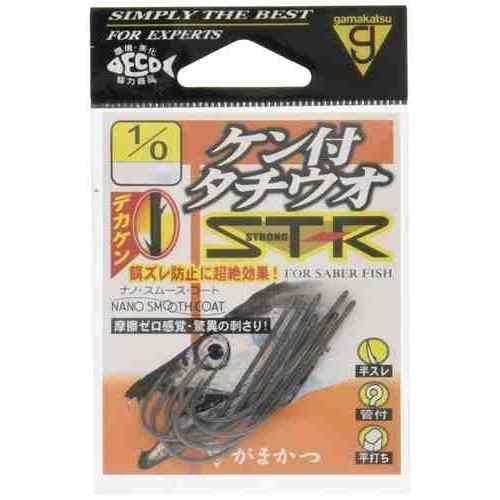 圧倒的なエサ持ちを実現したタチウオ鈎。エサのズレにくさを追求し、安定した釣果をサポートします。 ダブルのデカケンによるパワーアップ エサの固定力を大幅に向上 小魚の動きを簡単に再現可能 少しかじられた程度ではエサズレしない設計 高活性から激...