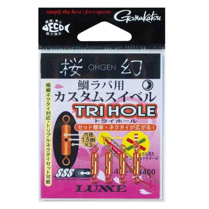桜幻カスタムスイベルの新しいネクタイホールが特徴の製品。 ネクタイホールが3つ搭載 高活性時のビッグベイト対策に対応 バルキーなネクタイでボリュームアップ 極細ネクタイを複数組み合わせ可能 ヒットカラーサーチを一挙に実現 ピンテール、ロング...