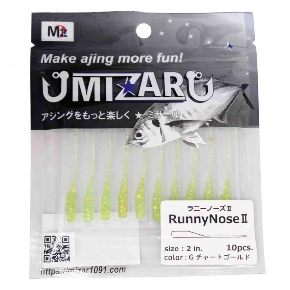 MIZER ミザール RunnyNoseII(ラニーノーズ2) Gチャートゴールド