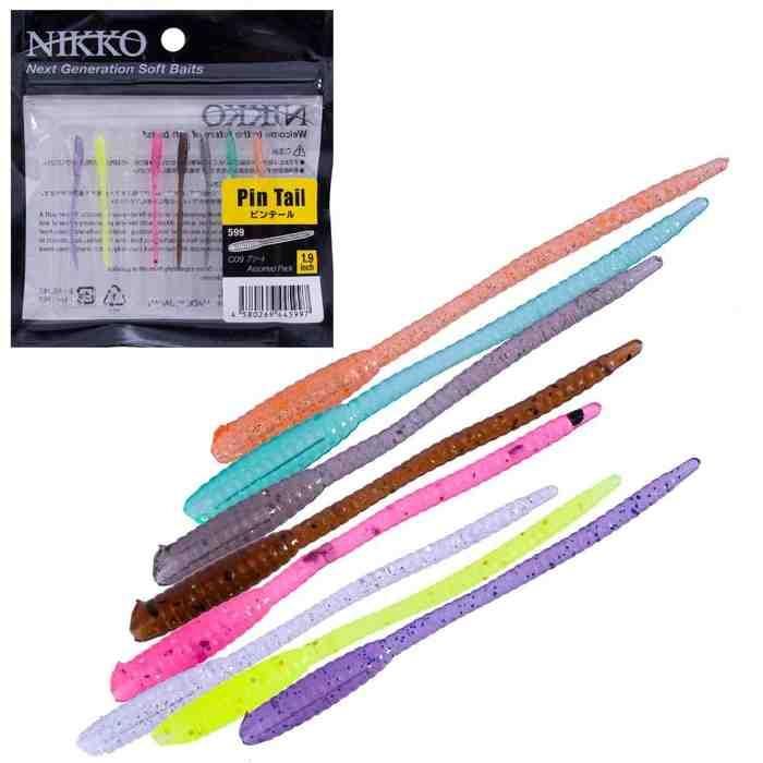 NIKKO KASEI ニッコー化成 599 Pin Tail 1.9インチ C09 Assorted pack(アソート)