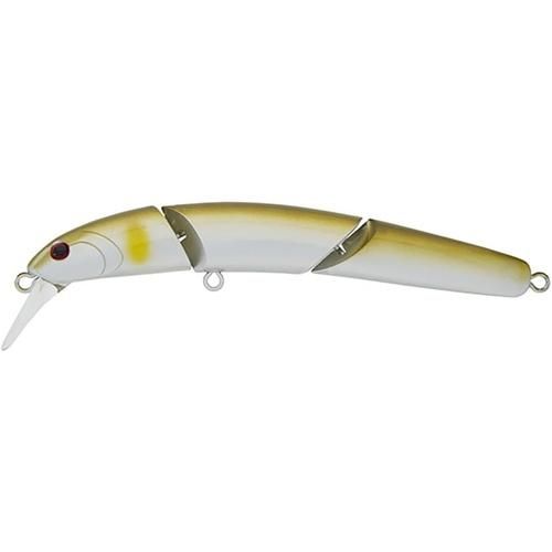 全長: 100mm (ジョイントボディの為誤差あり)重量: 9.9gタイプ: ミノー シンキングフック: トレブルフック#6カラー: C229 アユ アーチボディ3連ジョイントが様々なターゲットを魅了する！エリアフィッシング用に開発がスター...