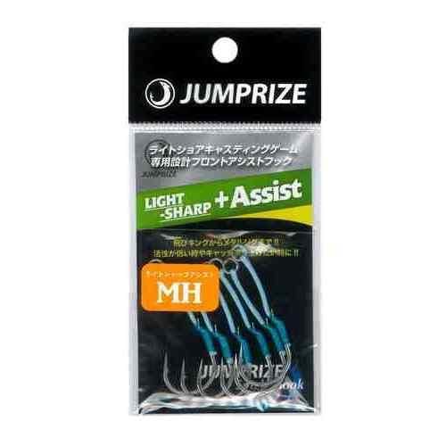 ぶっ飛びスプーンから飛びキングに最適なフロント専用アシストフック 入数: 6本 全体の長さ: 44.5mm 組糸の長さ: 20mm リング~フックポイント: 28.2mm