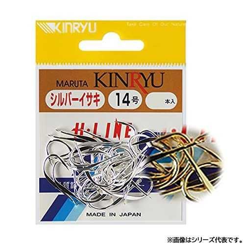 KINRYU 金龍鉤 ヘッター付Hライン イサキ金 7号