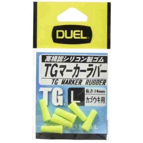 高視認性のシリコン製ゴムを使用したラバー。 水に近い比重を持つ素材 優れたグリップ力 高い耐久性 細部にまでこだわった素材・形状・カラー スペック サイズ: L 長さ: 14mm 径: 5.5mm カラー: 高視認イエロー 入数: 6ヶ