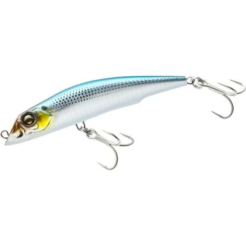 コノシロ サイズ: 125mm 重量: 27g タイプ: フローティング リングサイズ: #5 フックサイズ: #1 飛距離: MAX 70m レンジ: 80cm カラー: 09 MKBK マットケイブルーコノシロ 「ナチュラル系マッチザベ...