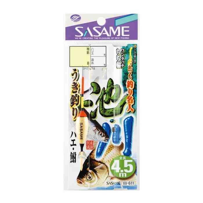 高品質な釣具で、簡単に使用できる設計。 ワンタッチちち輪採用で、竿への脱着が簡単 本格高級ウキ入り スペア鈎2本付き スペック 号数: 4号 ハリス: 0.4 モトス: 0.8 全長: 4.5m 鈎: 袖（金） 仕様: 1本鈎＋スペア鈎2本...