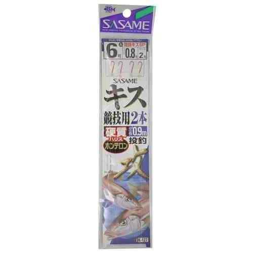 SASAME ささめ針 K-127 キス競技用2本 6号