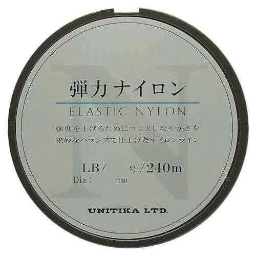 UNITIKA ユニチカ 弾力ナイロン240m カモブラウン 5LB/1号