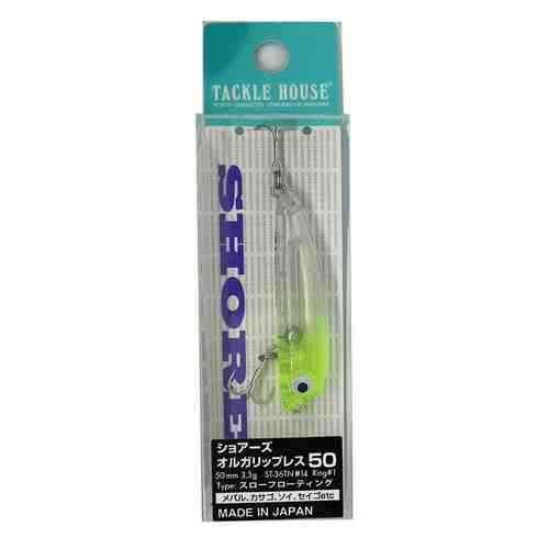 サイズ: 50mmウエイト: 3.3gMax Depth: 20cmフック: ST36TN#14リング: #0タイプ: スローフローティングカラー: NO.46 クリアチャート 小さなボディの中に、タックルハウスの技術力の粋を結集。落ち込み...