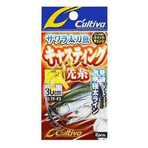 OWNER オーナーばり 36357 TF-F3 サワラ太刀魚キャスティング先糸 M