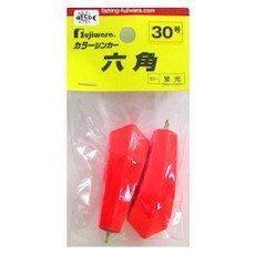 釣りに必要な基本アイテム。 サイズ: 30号 入数: 2個 カラー: 蛍光 スペック サイズ: 30号 入数: 2 カラー: 蛍光