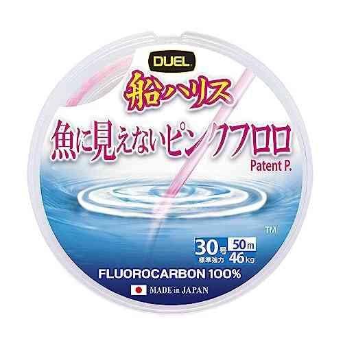 高分子量フロロカーボン100％を使用したライン。人間の目には見えやすく、魚には見えにくい特性を持ち、あらゆる魚種の釣果を向上させる。 特殊配合による「カラーフィルター効果」で魚が感知する波長をカット 「ステルスピンク」採用で、一般的なピンク...