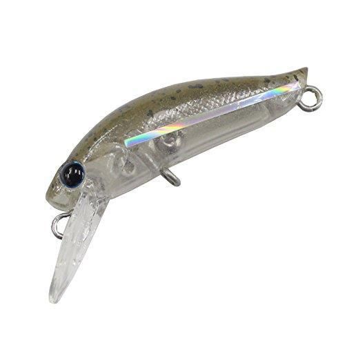 活性が下がりかけた魚に効果的なルアー。 ただ巻きで魚を誘うことが可能 速巻きでもレンジボケしない設計 沈み切らない魚のファジーなレンジを攻略 スペック サイズ: 39mm 重さ: 2.4g タイプ: フローティング カラー: E-08 極上...