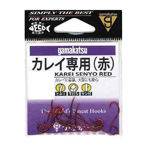 虫エサをまっ直ぐに刺せて、ズレ落ち防止の「ケン付」です。 鈎立ちが鋭くて外れにくく、長い軸をつまんで引き出すと外しやすくなっています。 品名コード: 12345 号数: 9 入数: 15 カラー: 赤