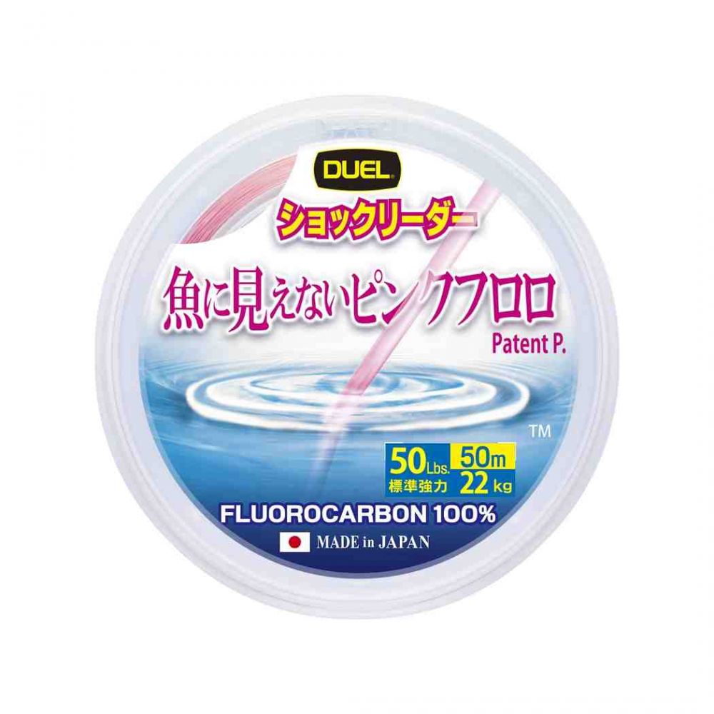 高分子量フロロカーボン100％を使用したライン。人間には見やすく、魚には見えにくい特性を持ち、あらゆる魚種の釣果を向上させる。 特殊配合による「カラーフィルター効果」で、魚が感知する波長をカット 「ステルスピンク」採用で、一般的なピンクライ...