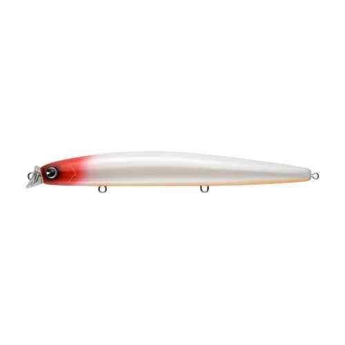 大型ベイトパターンの風雲児170mm kosuke 全長: 170mm 重量: 39g タイプ: フローティング レンジ: 30~80cm アクション: ローリング フック: #3 リング: #4 カラー: #KK170-001 レッドヘッ...
