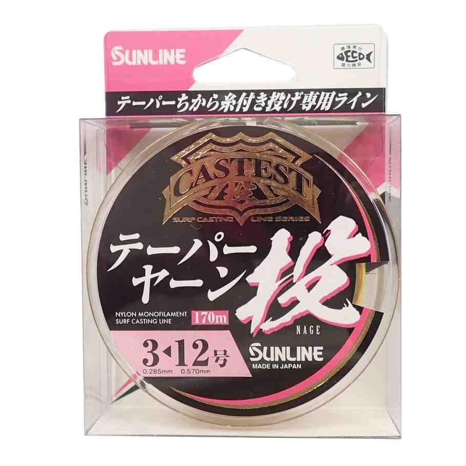 投げ釣り専用のラインで、テーパーちから糸と一体化しています。 ちから糸との結束がないため、スムーズなガイドスベリを実現 初速を失うことなくラインが放出される設計 170m製品は3色（ライトグリーン、ピンク、イエロー）のカラーローテーション ...