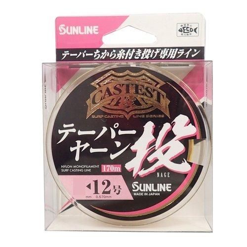 投げ釣り専用のテーパーライン。スムーズな放出を実現。 テーパーちから糸と一体化した設計 ガイドでのスベリがスムーズ 初速を失わずにラインが放出される 170m製品は3色、220m製品は4色のカラーローテーション 破断した場合は専用のテーパー...