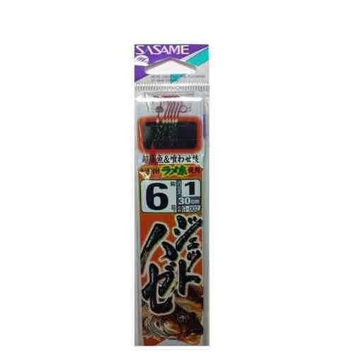 SASAME ささめ針 G-002 ジェットハゼ 糸付 6-1