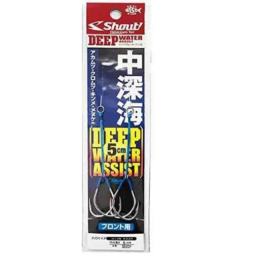 中深海ジギング用のアシストフック。アカムツ、クロムツ、キンメ、メヌケをターゲットにした設計。 フロント用アシストフックとして使用可能 エステル中芯入りのブルーアシストPEを採用し、ジグやリーダーへの絡みを防止 実績のあるスパークフックがター...