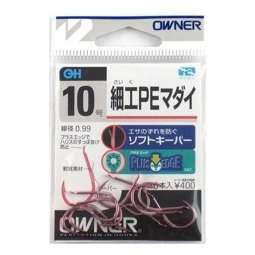 細工マダイ用の釣具。エサの装着がしっかりでき、ズレや外れを防ぐ設計。 ソフトキーパーを採用 オキアミのズレ外れを防止 磯からの遠投カゴ釣りに対応 スペック 号数: 10号 カテゴリー: 船釣 魚種: 真鯛 形態: バラサイズ メーカー品番:...