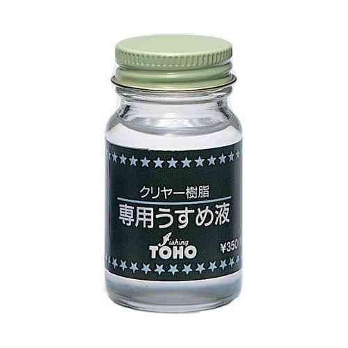 クリヤー樹脂の希釈や用具の洗浄に適した製品です。 内容量: 40ml 規格: 徳用 用途: クリヤー樹脂の希釈 用途: 用具の洗浄 スペック サイズ: 40ml メーカー品番: 0325