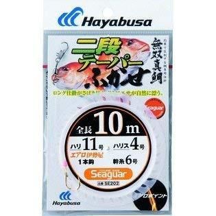 自然なエサの漂いを実現する仕掛け。 幹糸とハリスの太さを工夫し、エサに近づくほど細く設計 仕掛けのさばきやすさと自然な演出を両立 ナチュラルな誘いが可能 スペック 全長: 10m 鈎: 9号 ハリス: 3号 幹糸: 5号 対象魚種: マダイ...