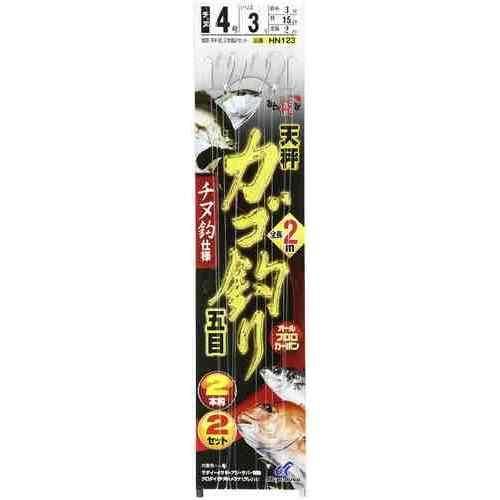 HAYABUSA ハヤブサ HN123 カゴ釣五目 カラ鈎2m チヌ2本 4