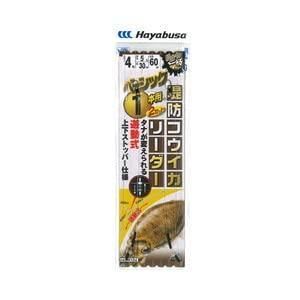 高い耐久性と信頼性を兼ね備えた釣り用ハリス。 ハリス号数: 4 幹糸号数: 5 堤防用全長: 60cm 入数: 2個 スペック サイズ: 4号 メーカー品番: HR104