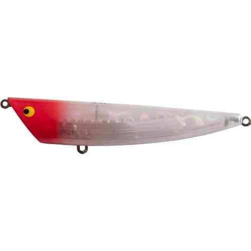 長さ: 90mm ウエイト: 12gカラー: No.115 クリアHG・ピンクヘッドメーカー品番: TKRP-90 魚種: [シーバス] ルアーの種類: [トップウォーター] もっとトップで!引き波。サブサーフェイスミノーイング。そして、ス...