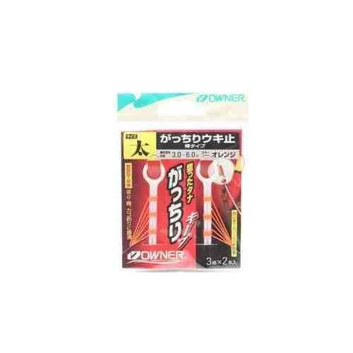 ウキ止め結びが簡単に行える仕掛用アクセサリー。 道糸を溝に通し、ウキ止めを引き抜いて締め込むだけで使用可能 初心者でも手軽にウキ釣りを楽しめる設計 スペック 号数: 太 適合道糸号数: 3.0～6.0 魚種: チヌ、グレ、真鯛 カラー: オ...