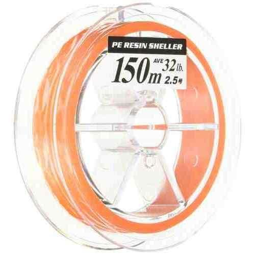 YAMATOYO 山豊テグス PEレジンシェラー 150m オレンジ 14.5LB(1号)