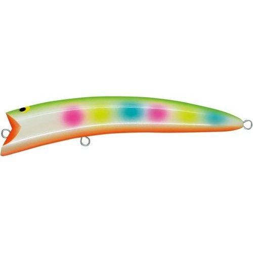 サイズ: 130mmウェイト: 28gタイプ: フローティングフック: #2×2 リング: #5 レンジ: 20~80cm カラー: #05 フラッシーレインボー SLOW MOVE WIDE WOBBLING ACTION。ランカーサイズ...