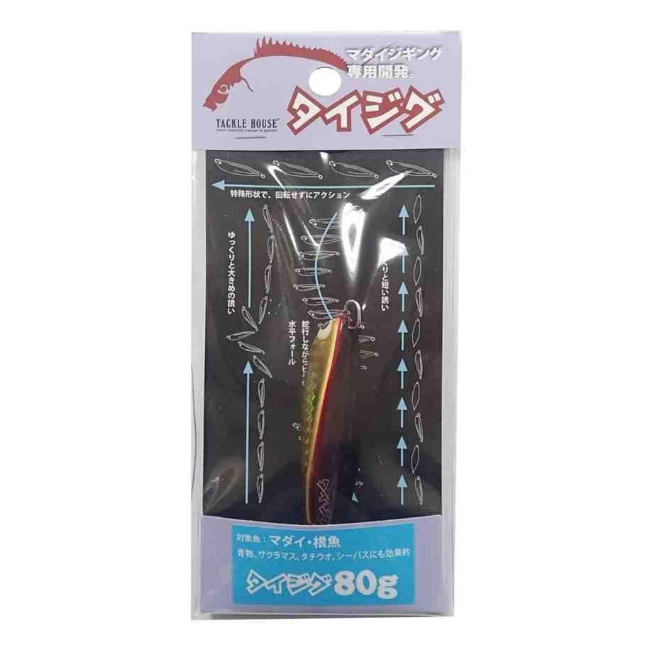 サイズ: 80g長さ: 74mmタイプ: ジグカラー: NO.2 レッドゴールドメーカー品番: TJ80 縦、横、斜め。攻め方は自由自在。キャスト後は底を取り、ただ巻きが基本。カウントダウンでレンジキープ。ボトムや中層を、縦、横、斜めにスイ...