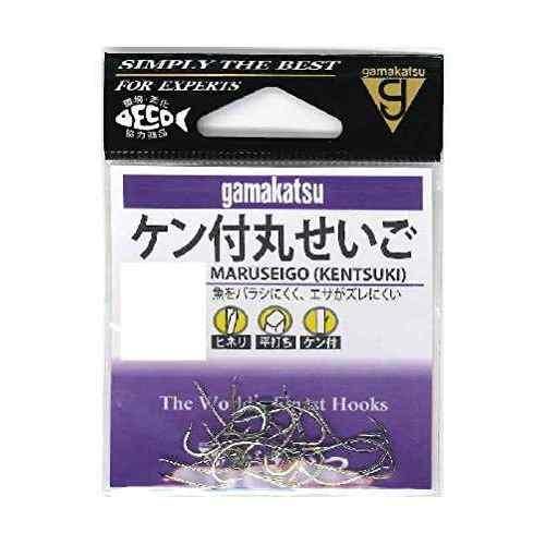GAMAKATSU がまかつ バラ ケン付丸せいご(白) 15