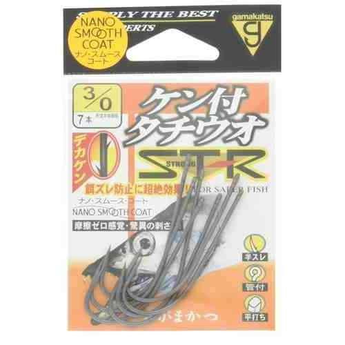 ダブルのデカケンによる高いエサ持ちを実現したタチウオ鈎。 エサのズレにくさを追求した設計 ケンの向き・数・位置・大きさを見直し、エサの固定力を向上 小魚の動きを安定して再現可能 少しかじられた程度ではエサズレしない 高活性から激渋時まで対応...