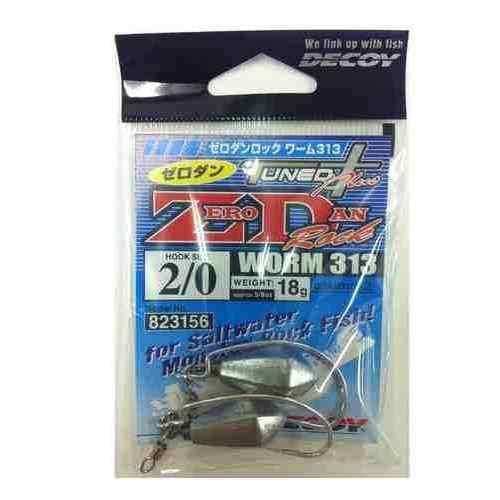 DECOY デコイ ワーム313 ゼロダンロック 2/0-18g