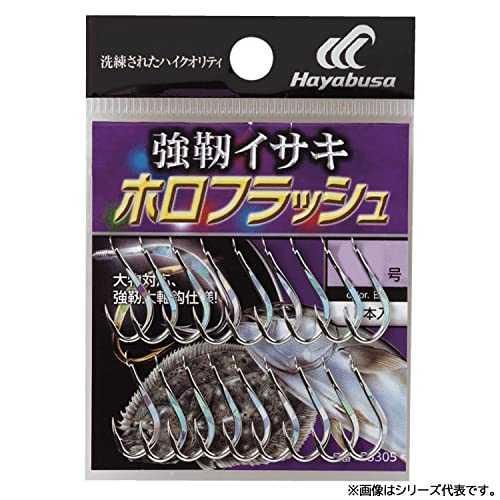 強靭な太軸鈎を採用した大物対応の鈎。驚異的なフラッシング効果で魚を刺激し、エサの付けやすさと鈎外れのリスクを軽減します。 強靭なイサキ鈎を使用 鈎の色: 白 エサ（ベイト）付きが抜群 鈎外れが激減 高い強度を誇る スペック 鈎サイズ: 8号...
