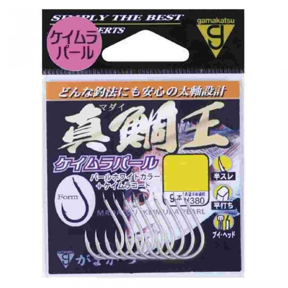 超大型真鯛にもビクともしない「軸太」設計。大きなフトコロが真鯛の口元をしっかり捕らえます。 刺し餌の姿勢も抜群に良い「軸長」鈎形状。 ケイムラパール 輝く「パールホワイト」にケイムラコートをプラス、紫外線に反応し妖しく魚を誘います。 商品コ...
