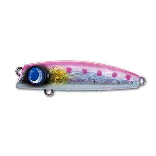 全長: 75mm重量: 12g (本体重量: 10.3g)タイプ: フローティング アクション: 酔っ払い変則蛇行ロール レンジ: 20~60cm 付属トレブル: オリジナル#6 付属リング: オリジナル#3 カラー: #10 ピンクイワシ...