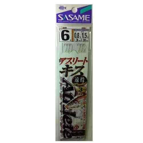 SASAME ささめ針 K-151 アスリートキス3本遠投モデル 6-0.8