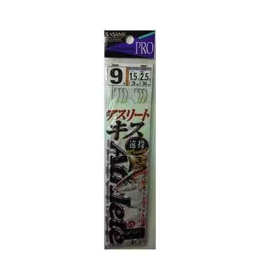 SASAME ささめ針 K-151 アスリートキス3本遠投モデル 9-1.5