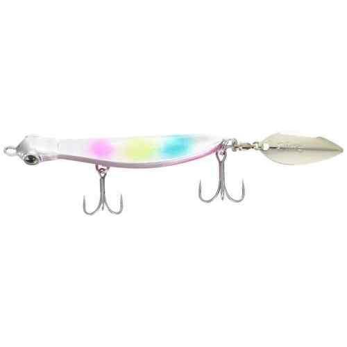 全長: 76mm重量: 40g アクション: ローリング+スラローム フック: フロント#8/リア#6 リング: #3 ブレード: NEW ima Blade 推奨エリア: サーフ、ヘッドランド、防波堤 カラー: #ST40-009 ピンク...