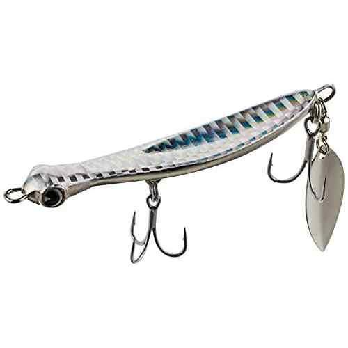 全長: 76mm重量: 40gアクション: ローリング+スラロームフック: フロント#8/リア#6リング: #3ブレード: NEW ima Blade推奨エリア: サーフ、ヘッドランド、防波堤カラー: #ST40-014 MAXフラッシュサ...